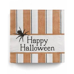 Horror-Shop Papierserviette Happy Halloween Servietten 16 St. im Retro Design