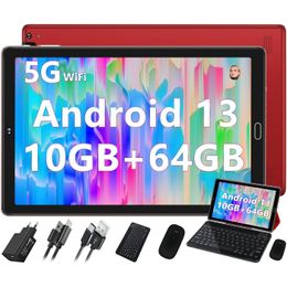 GOODTEL Tablet 10 Zoll Android 13 PC 10GB RAM+64GB ROM