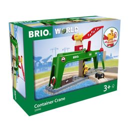 Brio® Spielzeugeisenbahn-Erweiterung Brio World Eisenbahn Zubehör Bahn Verlade Terminal 6 Teile 33996