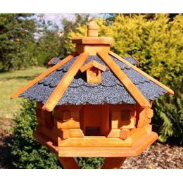 Holzdekoladen Vogelhaus Vogelhaus 47x33 cm behandelt Typ 4