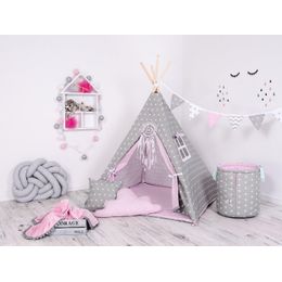 Rainbow Kids Tipi-Zelt Grauer Stern