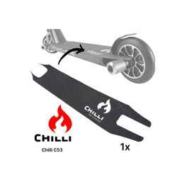 Chilli Pepper Chilli Stuntscooter Chilli Pro C53 Stunt-Scooter Griptape Ersatz zugeschnitten Schwarz