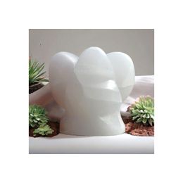 Steinfixx® Skulptur Moderner Selenit Schutzengel