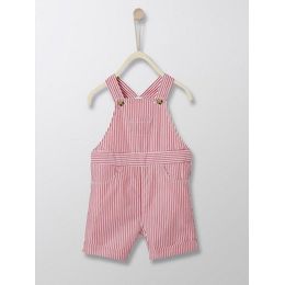 Cyrillus Jumpsuit Latzhose Salopette Rayee Cyrillus Red