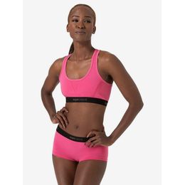 super.natural Sport-BH Merino Sport-BH W TUNDRA220 SEMPLICE BRA funktioneller Merino-Materialmix