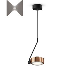 Occhio Sento D LED Filo Up Pendelleuchte 80-180 cm, Chrom matt - Set