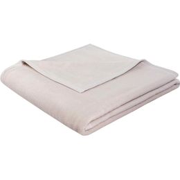 Wohndecke Uno Soft, Biederlack, Kuscheldecke, grau