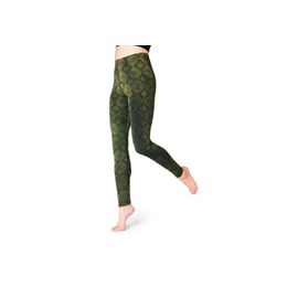 PANASIAM Leggings Unikat Batik Leggings mit orientalischem Muster Goa Hose handgefertigt aus natürlicher Viskose und elastisch ideal für Yoga Sport Fitness