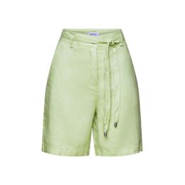 Esprit Shorts Shorts aus Leinen mit weitem Bein (1-tlg)