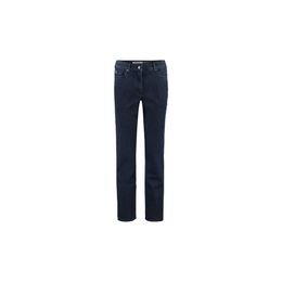 Zerres 5-Pocket-Jeans blau regular (1-tlg)