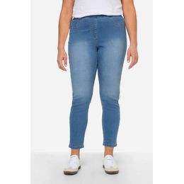 Angel of Style 5-Pocket-Jeans Jeggings Jule Slim Fit Washeffekte Elastikbund