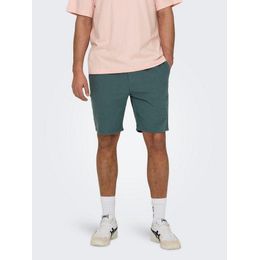 Only & Sons ONLY & SONS Chinoshorts Leichte Stoff Shorts Bermuda Hose ONSLINUS 5058 in Grün-3