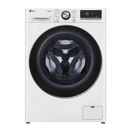 LG Waschmaschine mit 9 kg Kapazität Energieeffizienzklasse A 1360 U./Min. Weiß mit ChromBullaugenring F4WR7092 F4WR7092