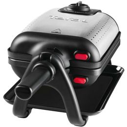 Tefal - Waffeleisen 1200W Schwarz/Edelstahl - wm756d12