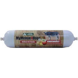 TIERNAHRUNG SCHLEGEL - MyMenue4Dogs Hundefutter Rindswurst - 400 g