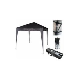 Mcc Direct - mcc® 2x2 Pavillon, Gartenpavillon, Faltpavillon, Festzelt, Partyzelt, Schwarz