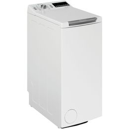 C (A bis G) Bauknecht Waschmaschine Toplader "WMT 6513 CC" Waschmaschinen weiß Toplader