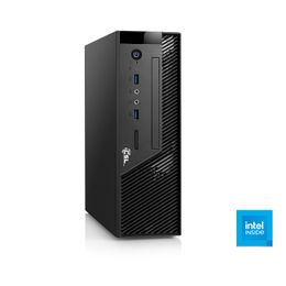 CSL Mini-PC "Mini-ITX i3-14100 / 8 GB 500 M.2 SSD Windo 11 Home" Computer Gr. Microsoft Windows 11 Home (64 Bit), 8 GB RAM 500 GB SSD, schwarz