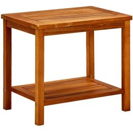 Couchtisch Beistelltisch - Kaffeetisch 50x35x45 cm Massivholz Akazie BV616406 - BonneVie