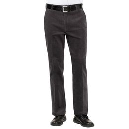Cordhose Gr. 25, Unterbauchgrößen, grau Herren Hosen Jeans