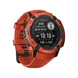 Garmin Instinct 2X Solar Smartwatch Silikon, 26 mm, Rot