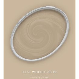 Wandfarbe in Cappuccino in 5l und 2,5l ideal für Wohnzimmer und Schlafzimmer Moderne Farbe seidenmatt in Beige Wandfarbe Beige 5l Seidenmatt - Beige
