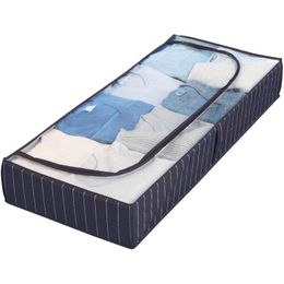 Unter Bett Kommode comfort Aufbewahrung Tasche Box 107x45 Kleider Schrank - blau - Wenko