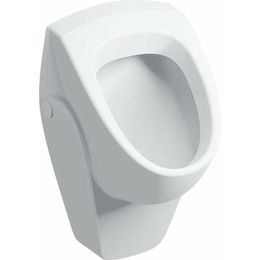 Renova Nr.1 Urinal, Zulauf von hinten mit Kerze 235320, Farbe: Weiß, mit KeraTect - 235320600 - Keramag