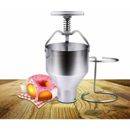 Kommerzieller Donut-Maker komplett aus Edelstahl – Donut-Spender mit hoher Kapazität – Küchen-Donut-Herstellungsmaschine – Backwerkzeug