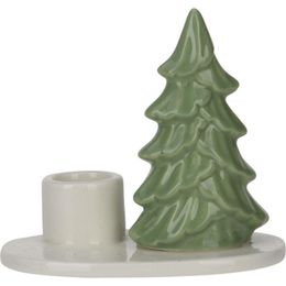 Kerzenständer für Weihnachten, mit Weihnachtsbaum, 8 cm