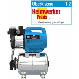 Güde Güde - Hauswasserautomat Hauswasserwerk 4800 l Pumpe 1400 Watt hww 1400.3 vf inox