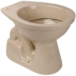Belvit - Stand-WC Tiefspüler Abgang Boden Senkrecht Toilette wc Bahama Beige - Beige