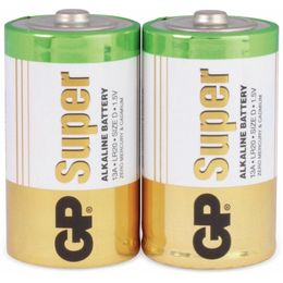 Mono-Batterie-Set super Alkaline 2 Stück - GP