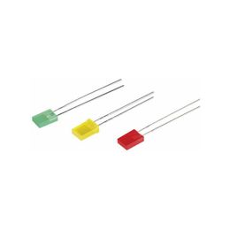 Packung mit 100 Stück led 2x5 mm gelb Electro Dh 12.675/2X5/A 8430552021666