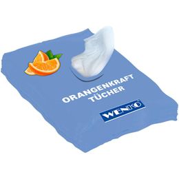 Orangen Kraft Reinigungs Tücher 20 Stk. Back Ofen Spender Verpackung Aroma - blau - Wenko