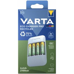 Varta - Ladegerät Eco Charger Pro Recycled 4x aa 56816 2100mAh