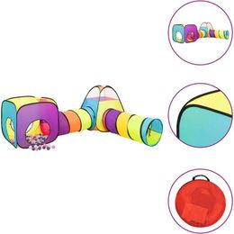 Kinderspeeltent met 250 ballen 190x264x90 cm meerkleurig - vidaXL