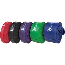 Capital Sports Uros Powerbands 5er-Set Fitnessband Loop 100 % Latex - Mehrfarbig