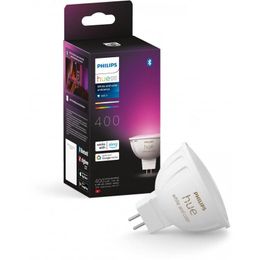 White & Color Ambiance MR16 LED-Lampe 400lm, Einzelpack (49140300) - PHILIPS Hue