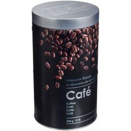 5five - Kaffeedose, 500 g, Metall, schwarz