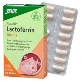 Salus Floradix Lactoferrin 100 mg Kapseln 30 St