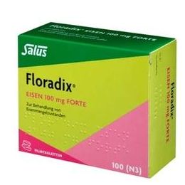Salus Floradix Eisen 100 mg forte Filmtabletten 100 St