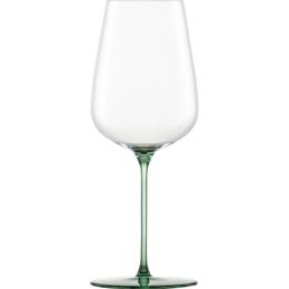 Weinglas Eisch "INSPIRE SENSISPLUS, Made in Germany" Trinkgefäße Gr. Ø 9,1 cm x 23,7 cm, 580 ml, 2 tlg., grün Weingläser und Dekanter