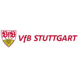 Wandtattoo Wall-Art "Fußball VfB Stuttgart Logo" Wandtattoos Gr. B/H/T: 180 cm x 42 cm x 0,1 cm, -, rot Wandtattoos Wandsticker