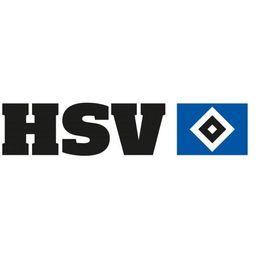Wandtattoo Wall-Art "Hamburger SV Logo + Schriftzug" Wandtattoos Gr. B/H/T: 160 cm x 36 cm x 0,1 cm, -, bunt (mehrfarbig) Wandtattoos Wandsticker