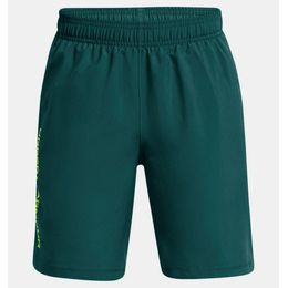 Under Armour® Funktionsshorts UA WOVEN WDMK SHORTS HYDRO TEAL