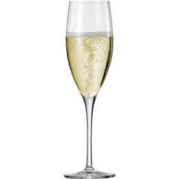 Champagnerglas Eisch "Superior SensisPlus" Trinkgefäße Gr. 24 cm, 278 ml, 4 tlg., farblos (transparent) Kristallgläser