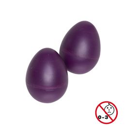 Stagg Shaker EGG-2 PP Schütteleier Paar Kunststoff violett