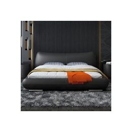 JVmoebel Bett Betten Textil Leder Hotel Luxus Polster Samt Stoff Bett Schlafzimmer