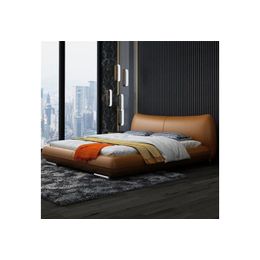 JVmoebel Bett Betten Textil Leder Hotel Luxus Polster Samt Stoff Bett Schlafzimmer